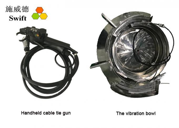 0.7 Seconds Self Locking Automatic Cable Tie Tool With Handheld Cable ...
