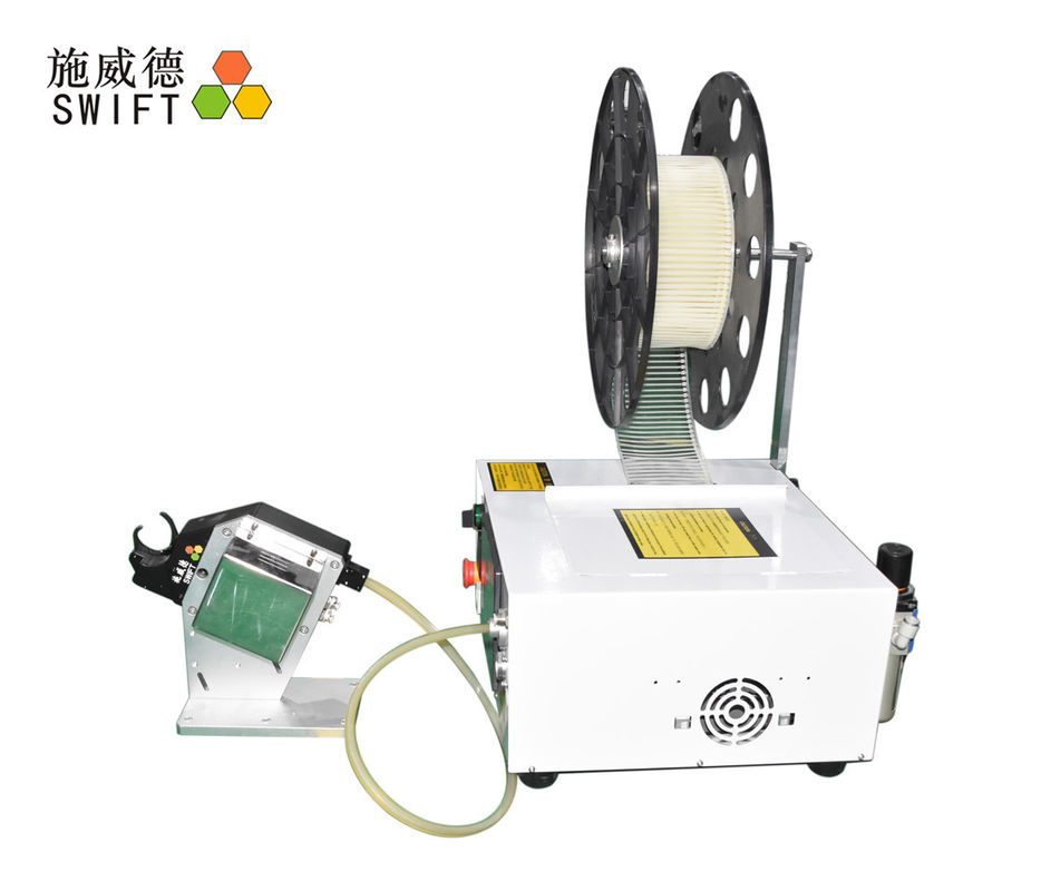 PLC Control Cable Tie Tensioning Tools , Automatic Zip Tie Machine ...