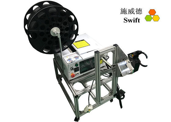 Time Saving Zip Tie Machine , Automatic Cable Tie System With Fixed ...