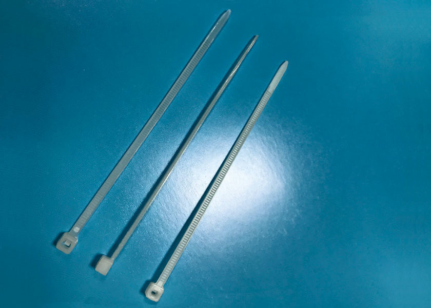 Nice Appearance Plastic Tie Wraps , Bulk Zip Ties 2.5mm Width 100mm Length