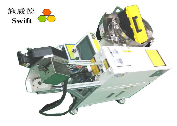 Hands Free Automatic Nylon Cable Tie Machine For Bundle Ties Faster